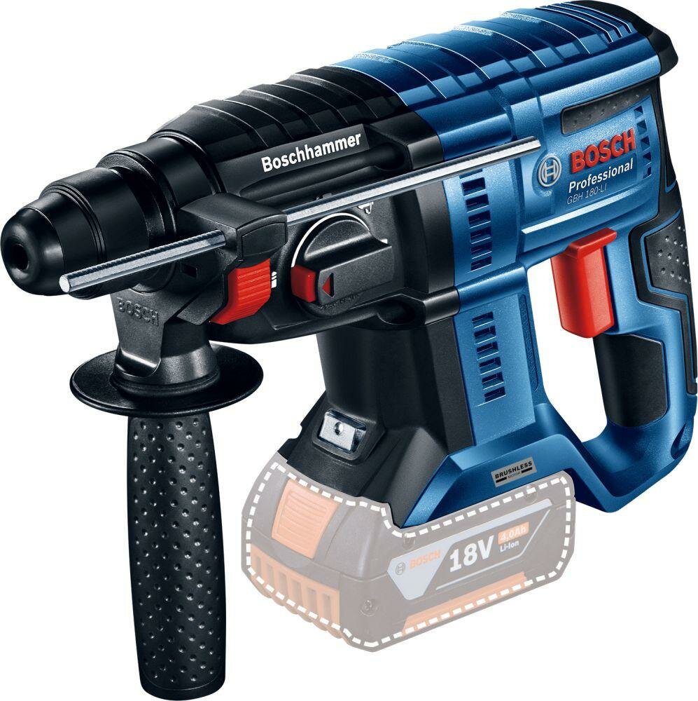 Аккумуляторный перфоратор Bosch GBH 180-LI BL [0611911120]