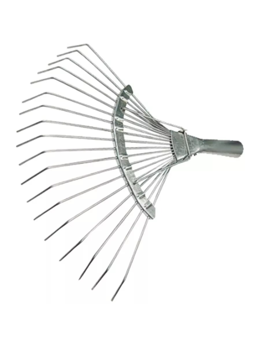 Грабли веерные, проволока оцинкованные 20 зубьев