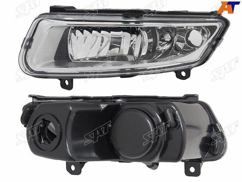 . SAT Фара противотуманная для VW POLO SEDAN 15-20 , POLO HBK 09-13 левая под 1 лампу