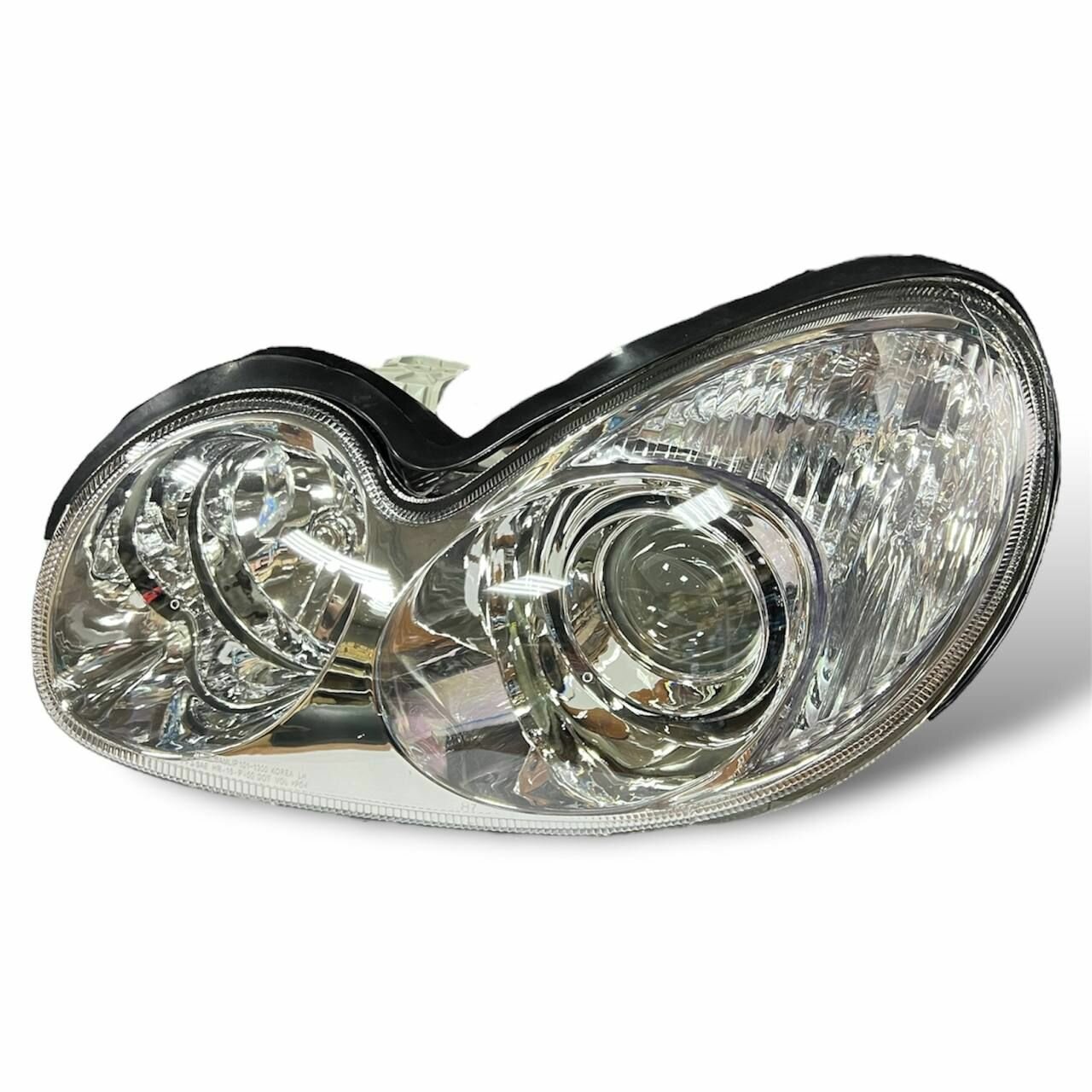 Фара передняя левая под электрокорректор Hyundai Sonata 4 с 2001 - 2004, Тагаз 2004 - 2010 ( Хендай Соната )