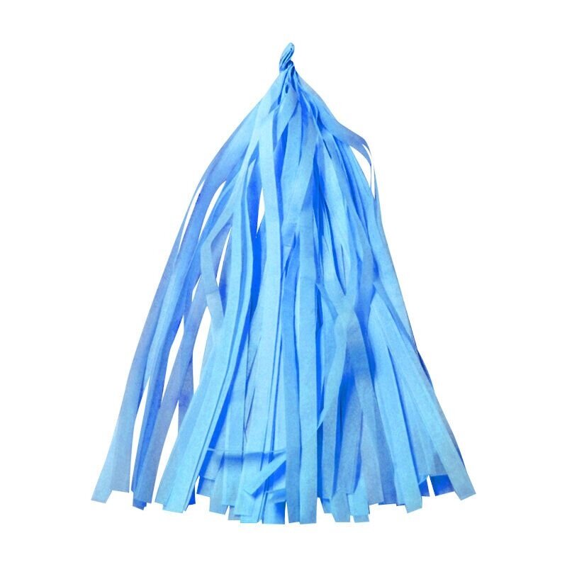 Гирлянда Тассел, Нежно-голубой, 35*12 см, 12 листов.