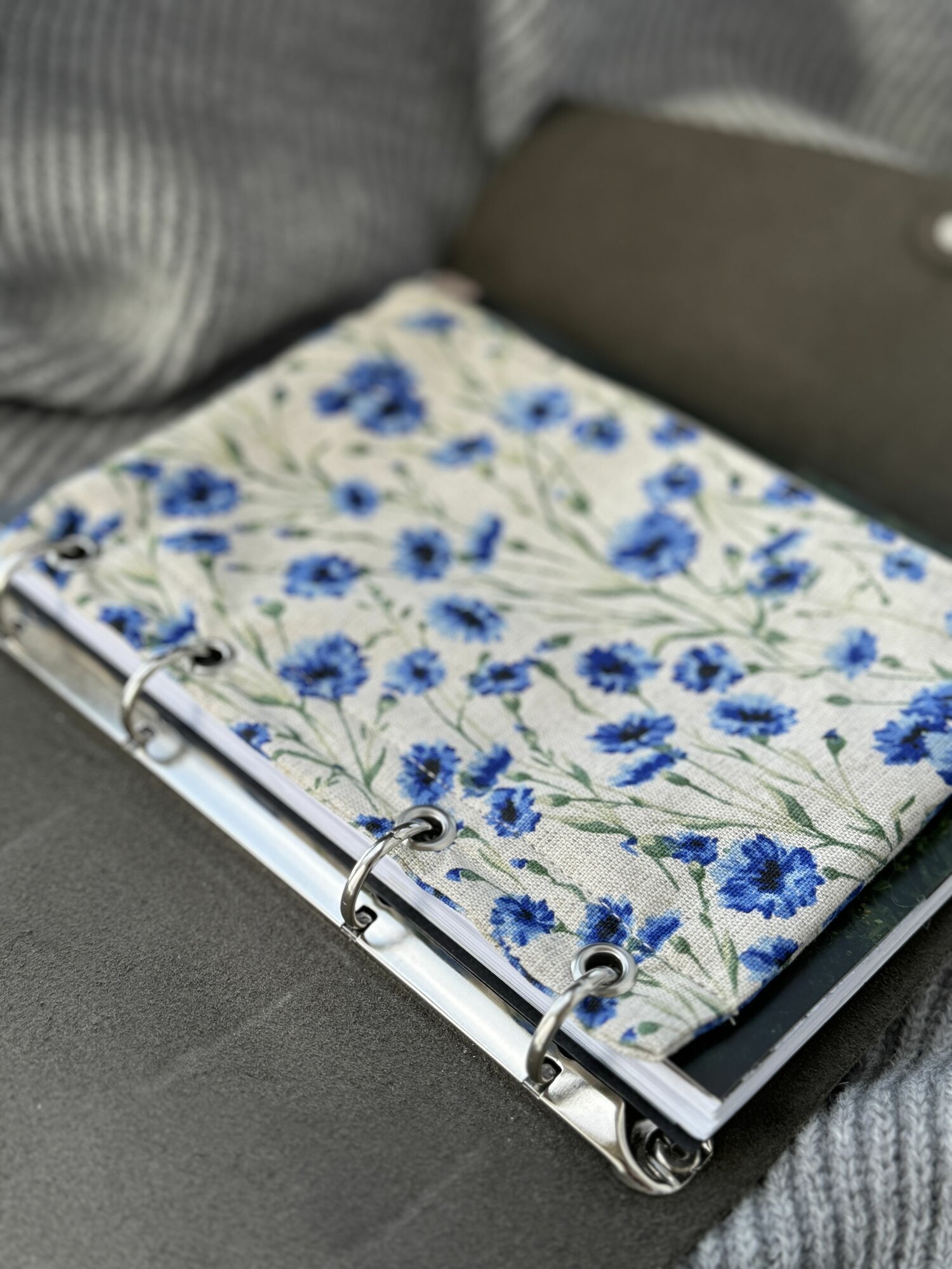 Пенал для тетради на кольцах