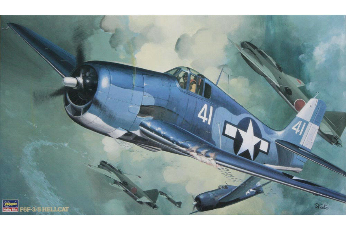 08057 Самолет F6F-3/5 Hellcat ST7