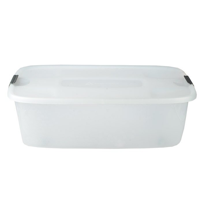 Бокс для хранения Альт-Пласт "Мега", универсальный, на колесиках, 32 л, 600х400х190 мм (АП 421)