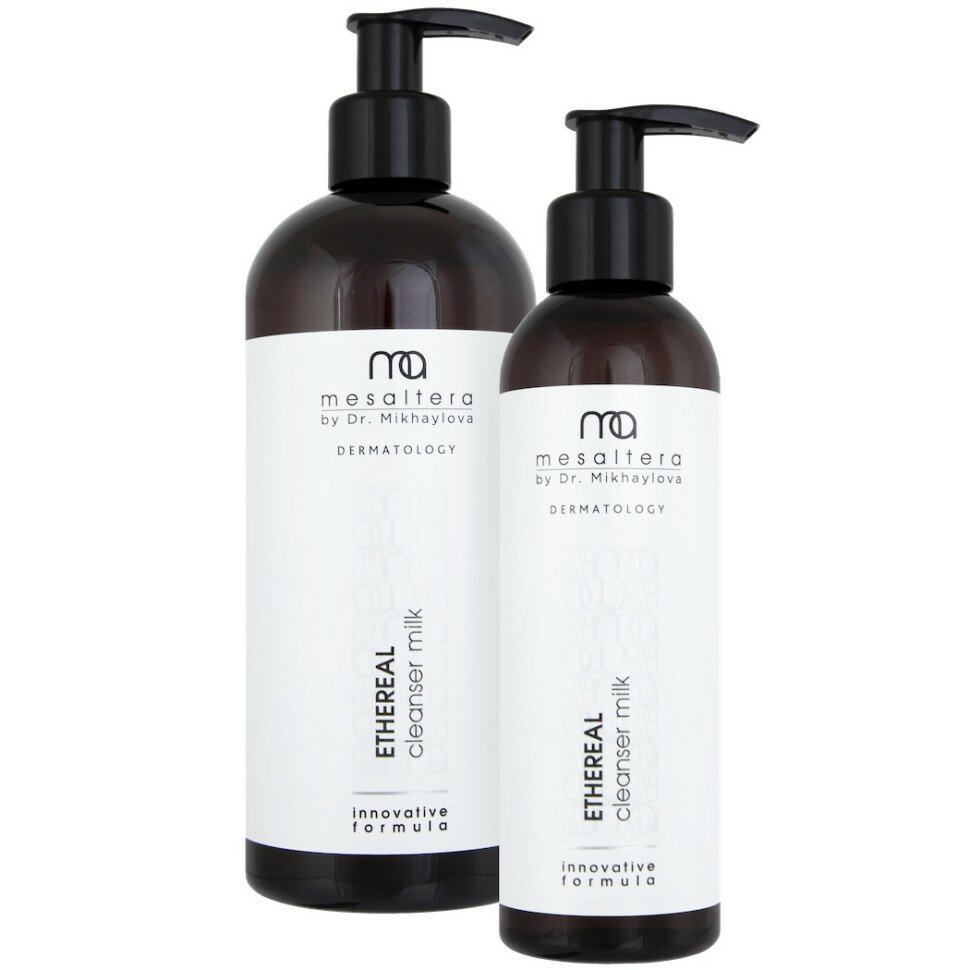 Очищающее молочко «Этереал клинсер» 200 мл, 400 мл Ethereal cleanser Mesaltera / Мезалтера by Dr. Mikhaylova (200 мл с дозатором)