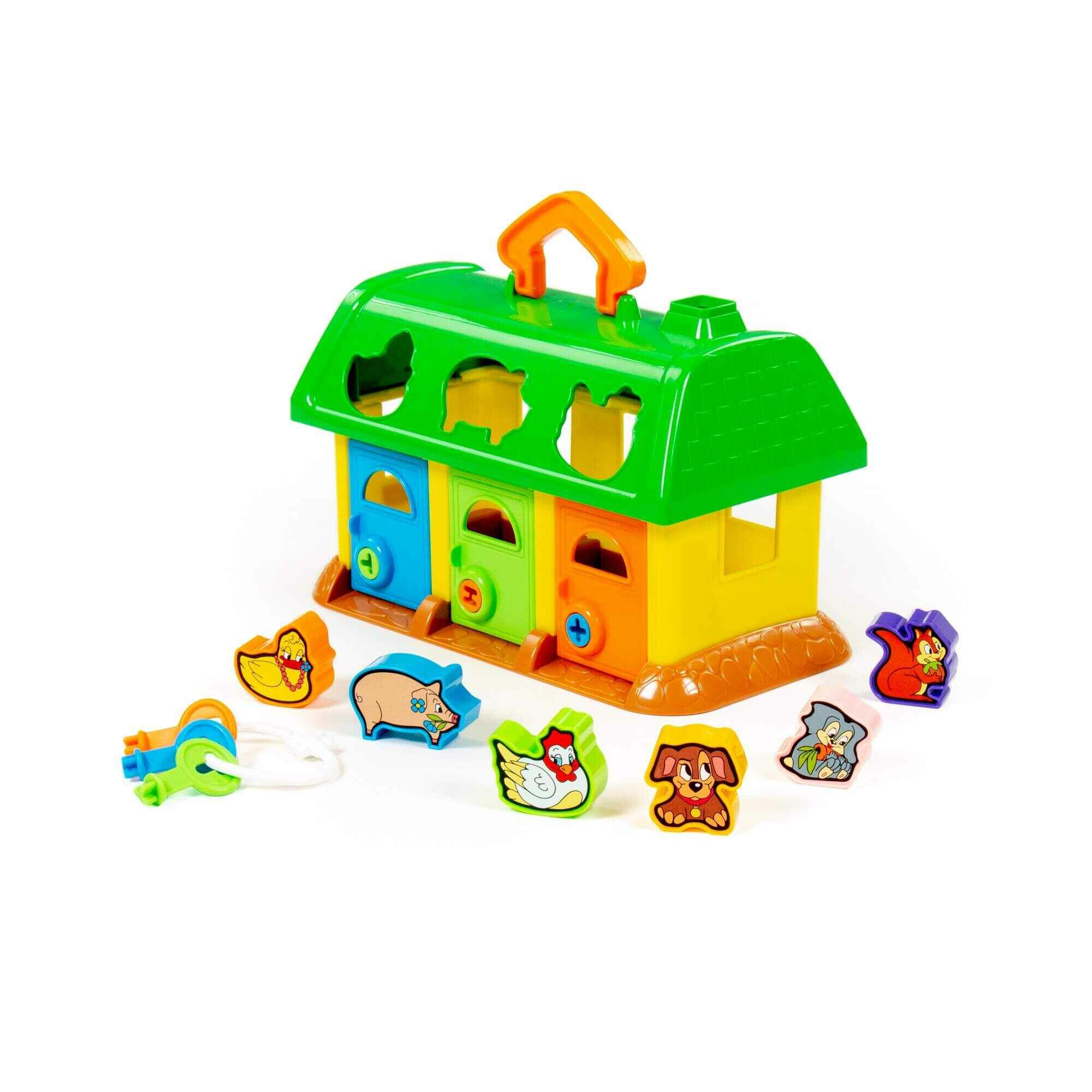 Домик для зверей, цвет в ассортименте, арт. 9166