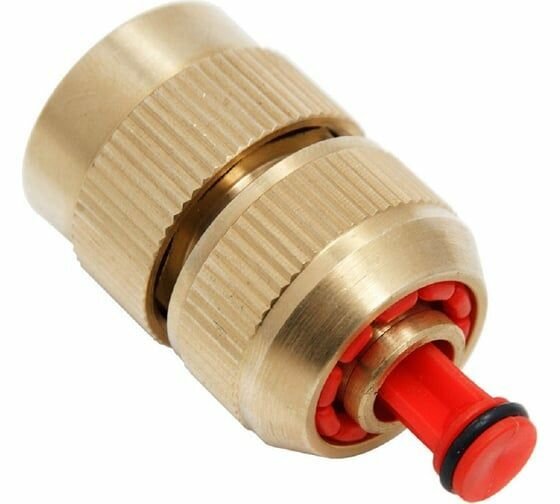 Коннектор MasterProf 3/4" с аквастопом латунь ДС.070679. ИМ