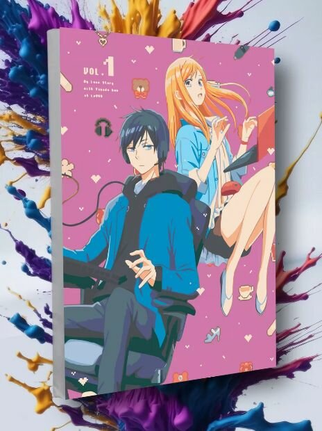 Картина по номерам моя любовь к Ямаде 999 аниме 40*50