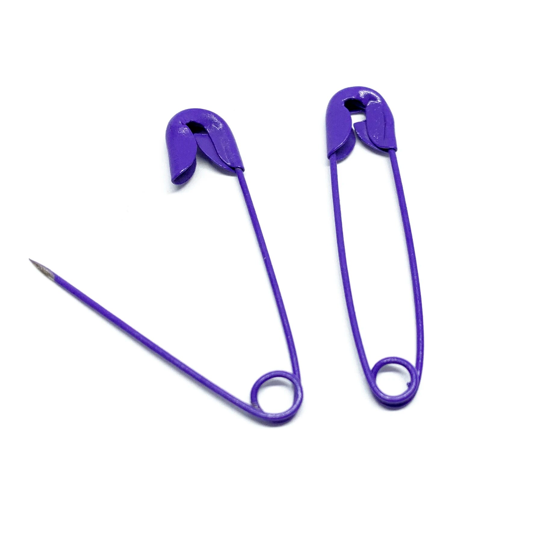 Безопасные булавки Регелин металлические 100 шт. Фиолетовый, purple 10