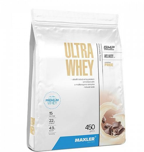 Протеин Ultra Whey 450 г пакет (Maxler)_