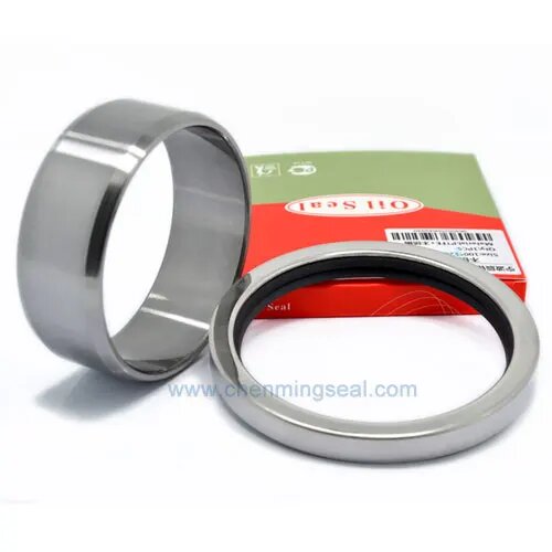 Комплект для ремонта винтового воздушного компрессора Rotorcomp NK200, запасные части, птфэ сальниковое уплотнение и рукав вала, 2 шт. в комплекте