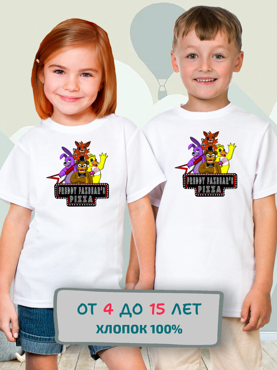 Футболка Фредди Чика ФНАФ Five Nights at Freddys