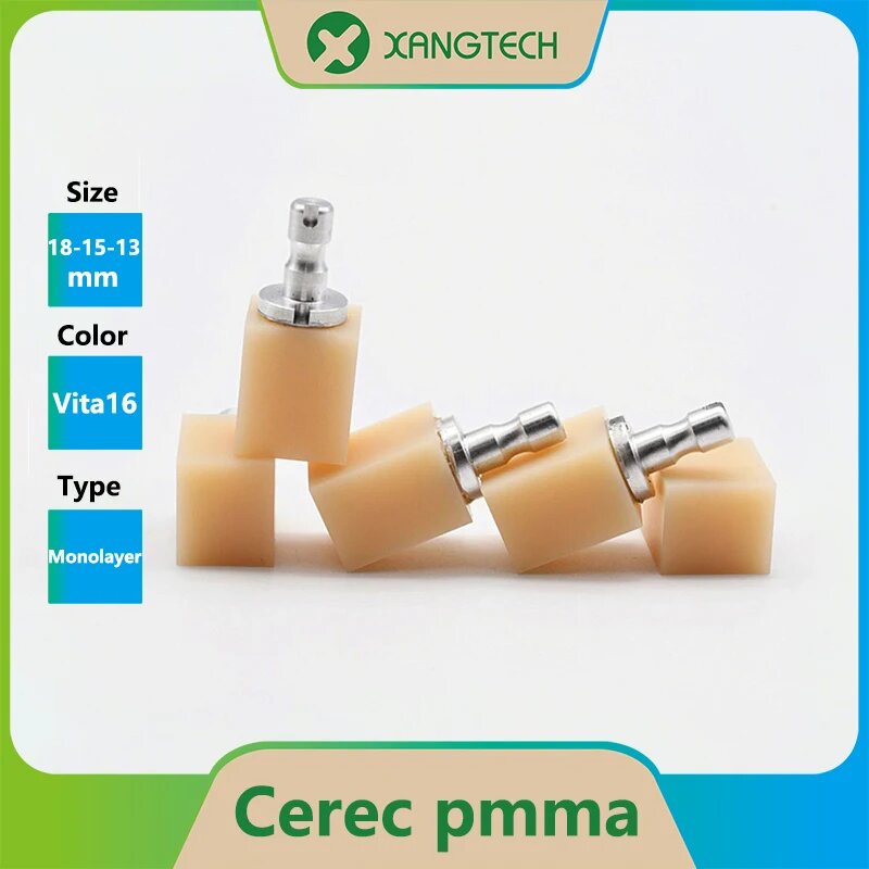 XANGTECH Monolayer Cerec Pmma блоки 18-15-13 мм (5 шт.) Monolayer A3