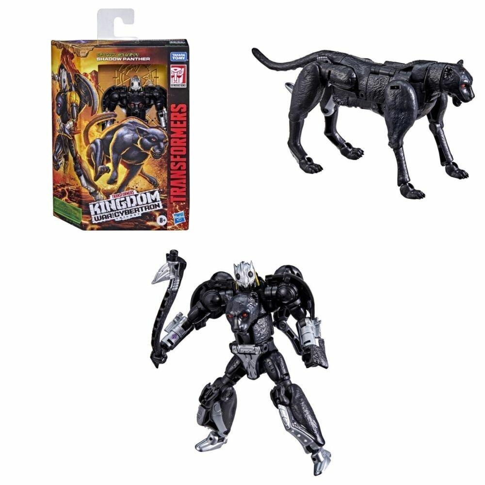 Hasbro Игрушки-трансформеры Generations Война поколений за Кибертрон: Королевство люкс WFC-K31 Shadow Panther 5,5-дюймовый F0681 -EJ