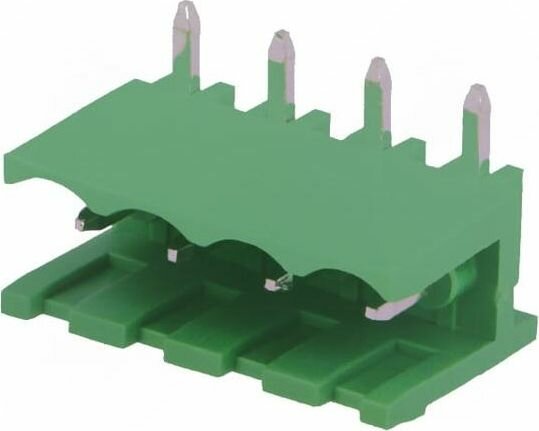 Разъемный клеммник DEGSON 2EDGR-5.0-04P-14-00A(H) 5мм 4 полюса угловой 90 град. гнездо 1 шт