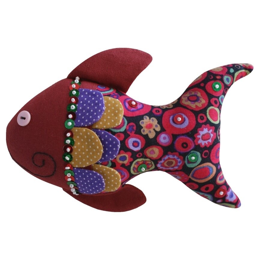 Набор для создания игрушки Ваниль "Fish Story" текстиль, 20 см