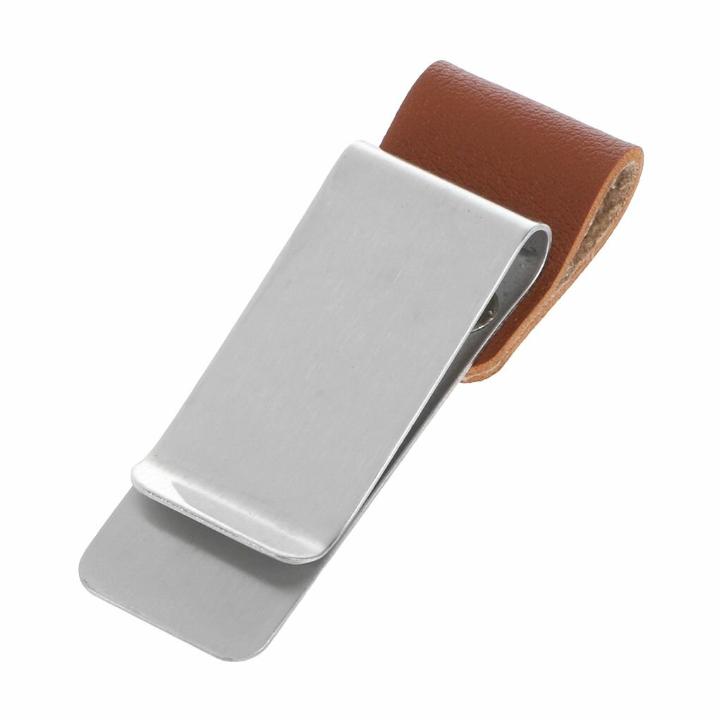 Ручка, Ретро многофункциональный кожаный держатель для ручек - коричневая кожа с серебром 7