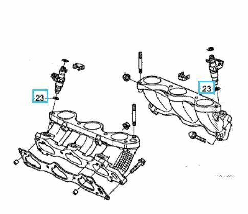 Уплотнительное кольцо 8.9х2.9; Артикул Honda/Acura: 91302RDVJ01 (Оригинал)