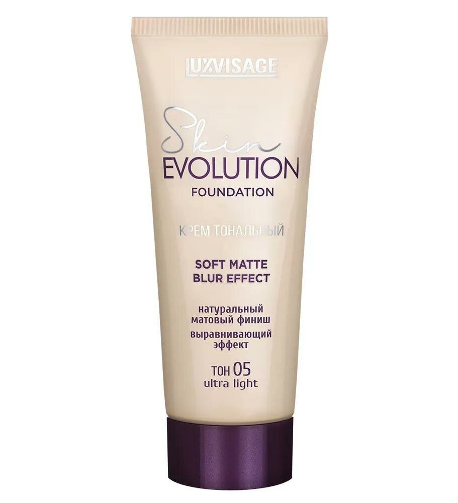 Тональный крем Luxvisage тон 05 Ультра лайт Evolution Soft Matte Luxvisage
