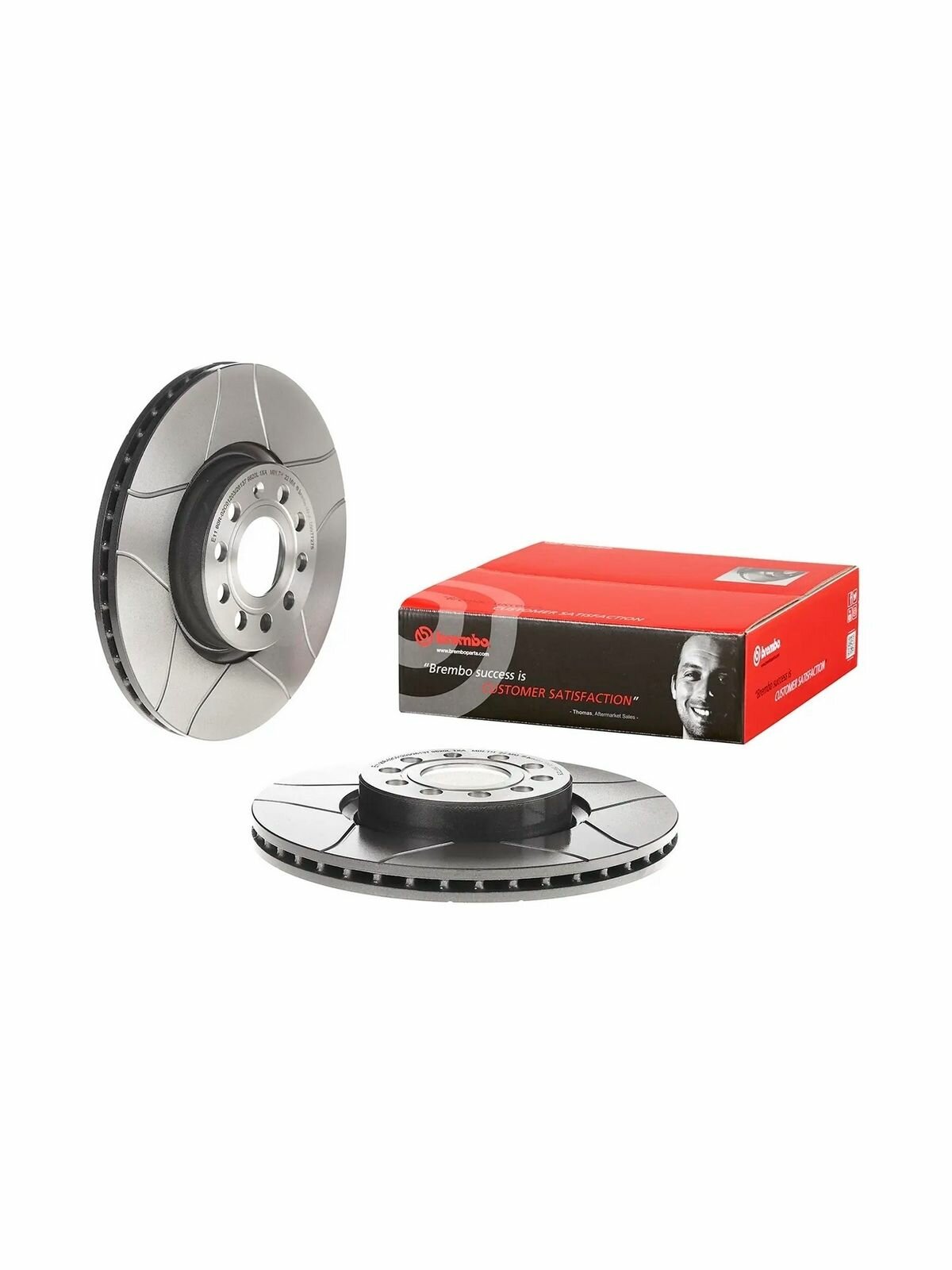 Диск тормозной передний вентилируемый Max BREMBO 09977275 для Audi A3, Skoda Superb, Volkswagen Passat