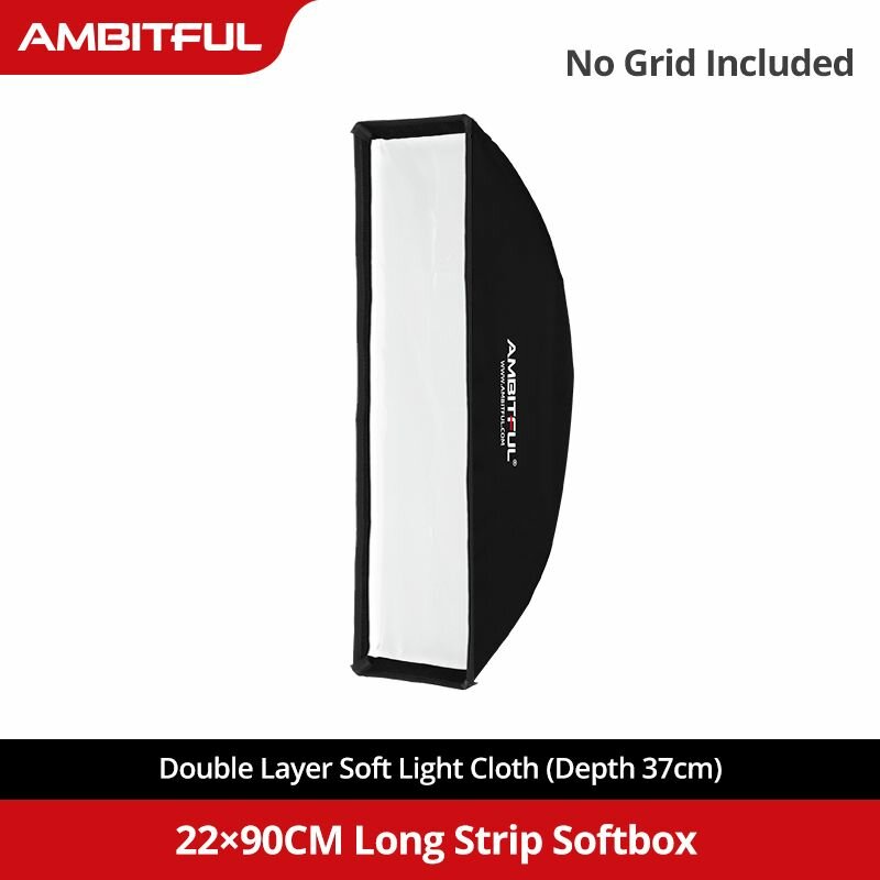 Софтбокс Ambitful 22x90 см для софтбокса Bowens Mount Flash