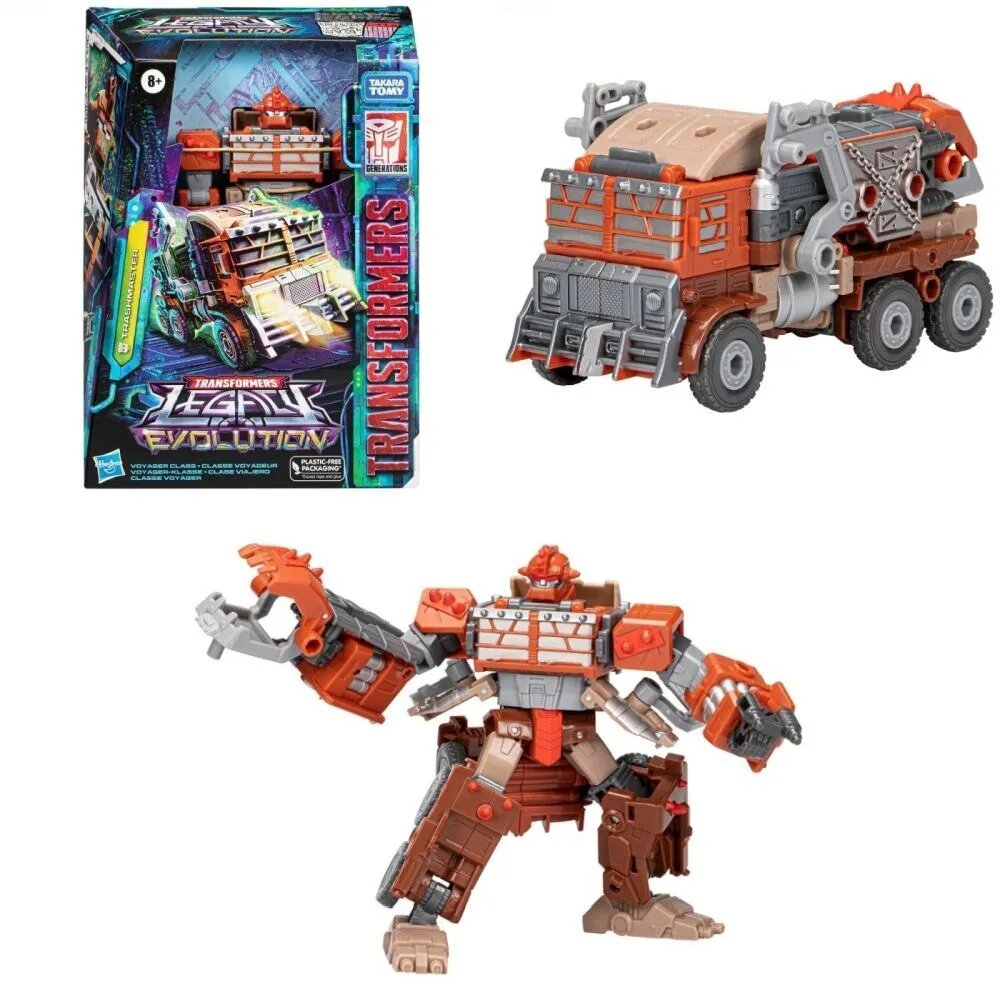 Трансформеры Игрушка Legacy Evolution Voyager Class Trashmaster 7 дюймов (17 см) F7209