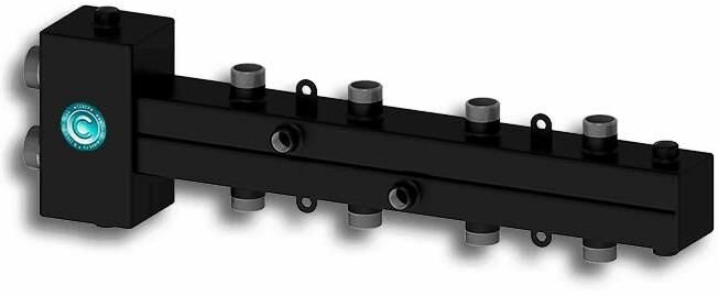 Гидравлический разделитель горизонтального типа Север-T4 до 50 кВт 1 1/4" х 1" на 4 контура (1925061)