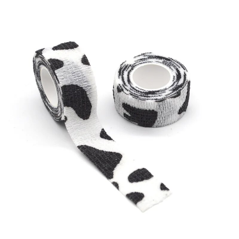 Детский самоклеющийся эластичный бинт "Фрукты" Серебряный, 2