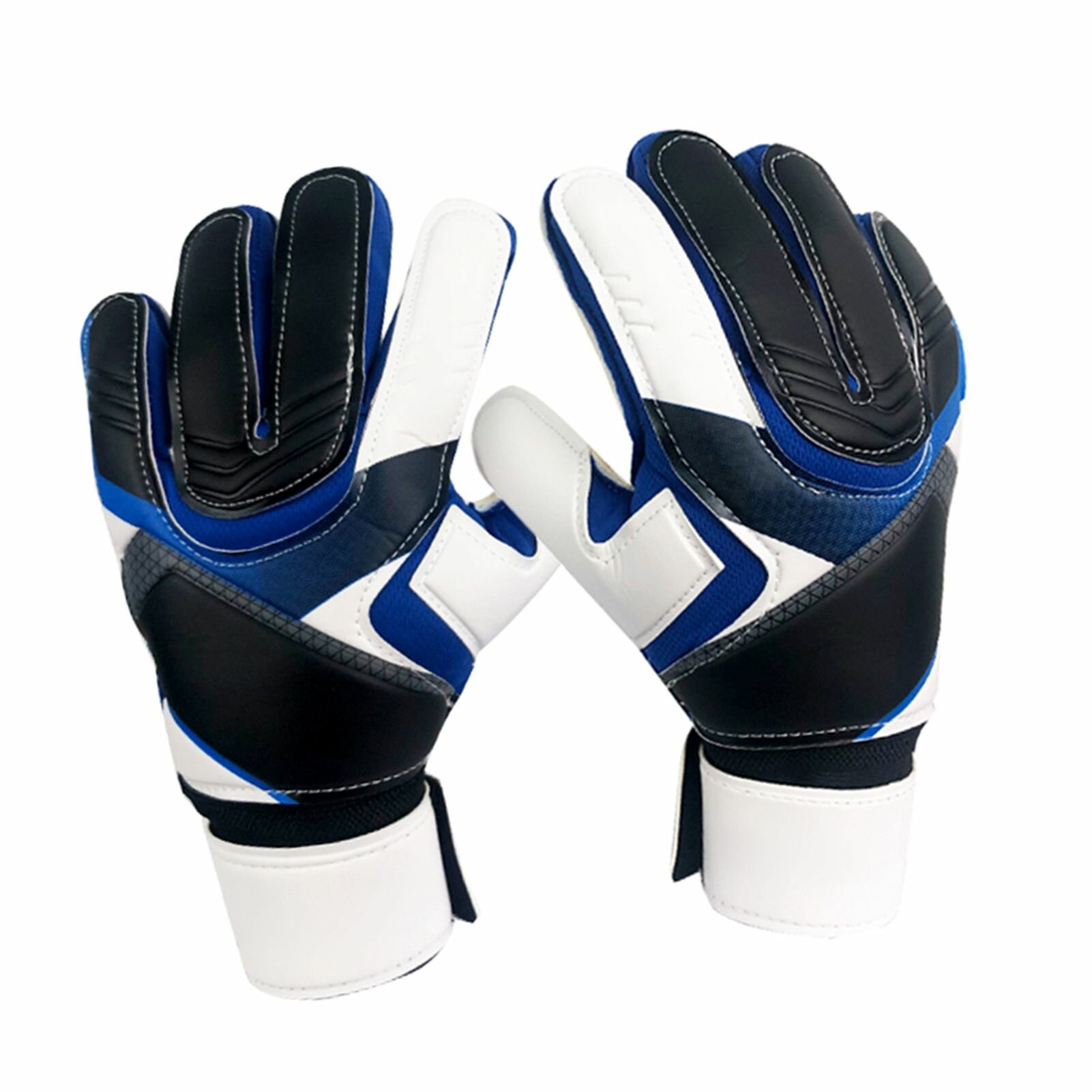 Детские и взрослые футбольные вратарские перчатки, размер 7/8/9, футбольные вратарские перчатки для юношей и взрослых, прочная защита ладоней и пальцев