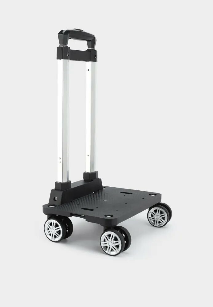 Тележка для покупок Passegiata, с телескопической ручкой, 360 градусов, складная