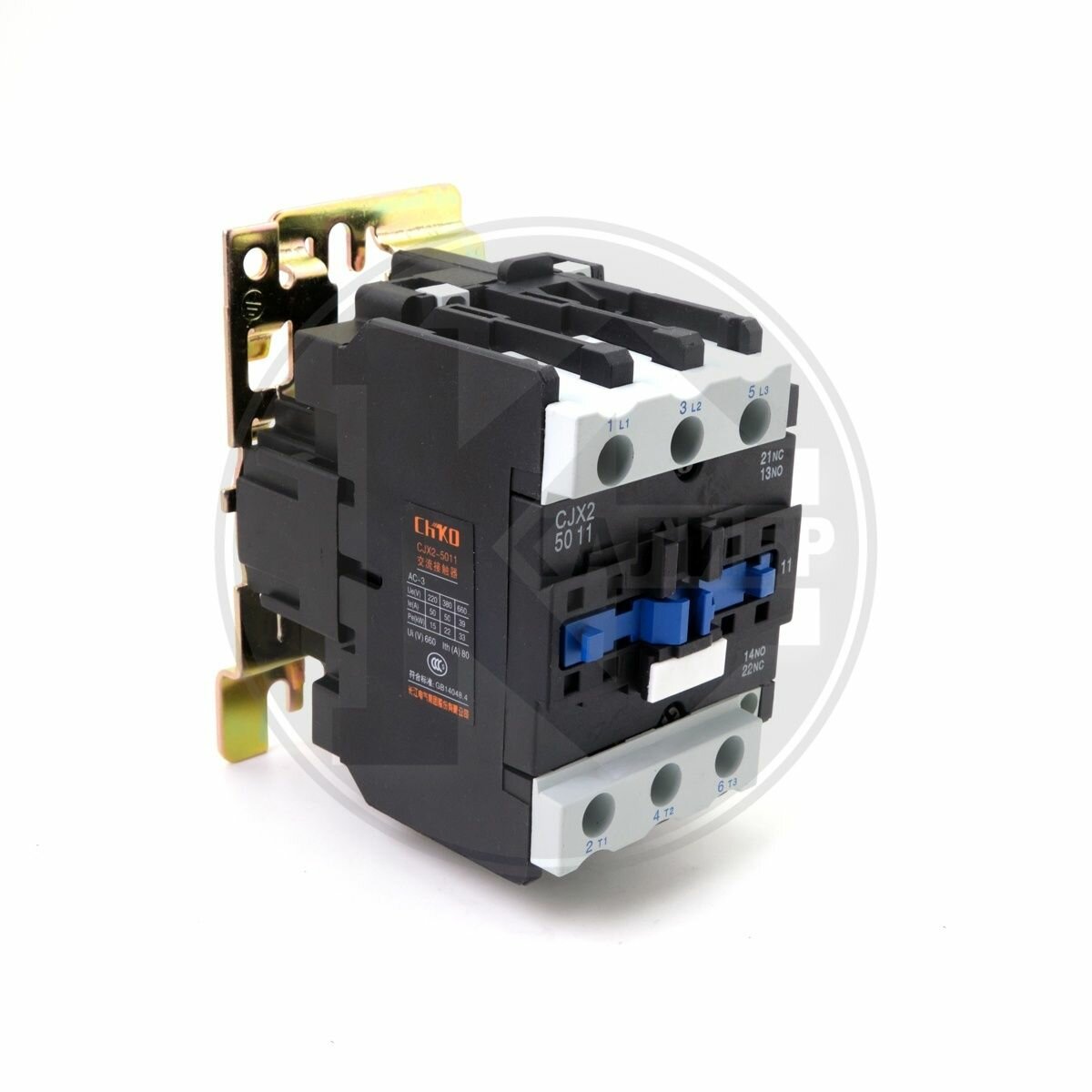 Пускатель магнитный CJX2-40-63(5011) (220V/50А)