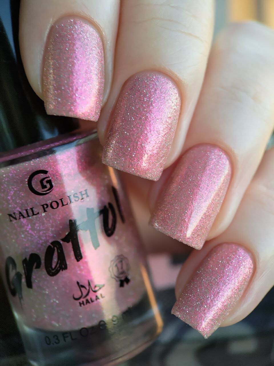 Лак для ногтей без лампы - Grattol Color Nail Polish Reckless Rose, 9 мл