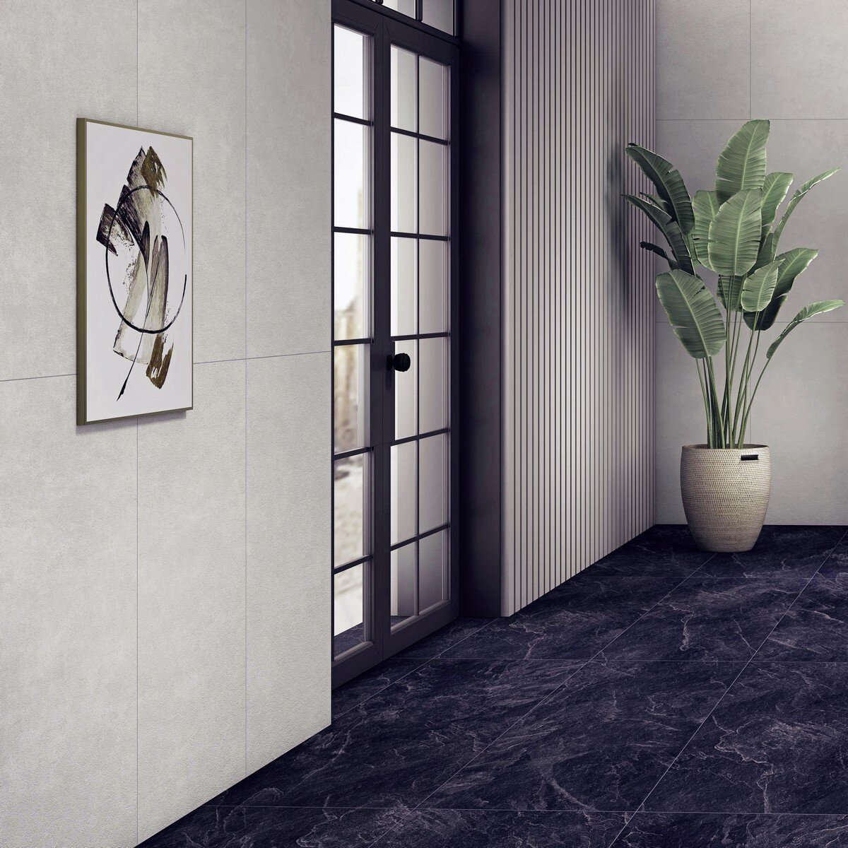 Керамогранит Neodom Egypt Gris Matt Shape 60x120 N40033 бетон матовая Глазурованная, Износостойкая, Морозостойкая, морозостойкая