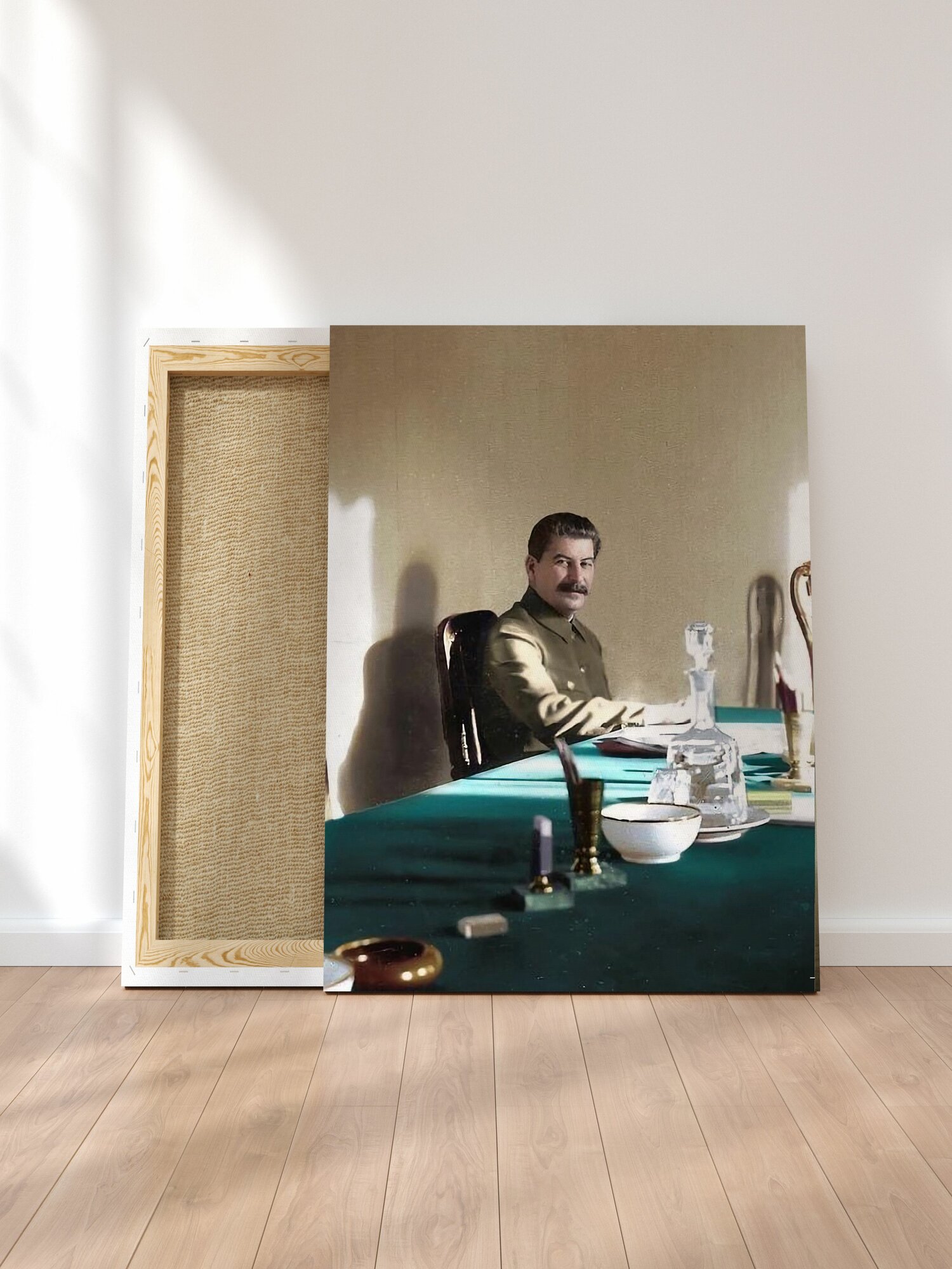 Картина интерьерная "И. В. Сталин". Картина №2, 35х55 см, на подрамнике