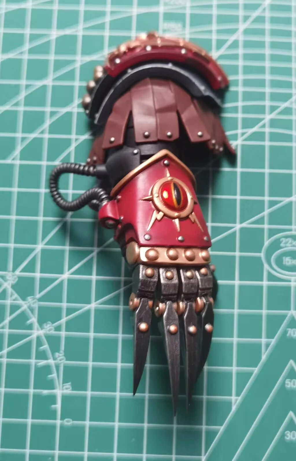 Фигурка JOYTOY Warhammer 1/18 Sons of Horus Ezekyle Abaddon Toy Accessory 3