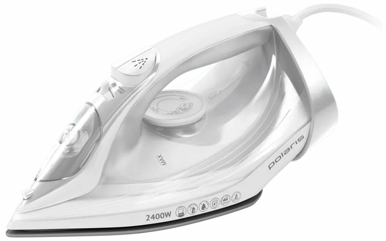 Утюг Polaris PIR 2487AK, 3m, белый
