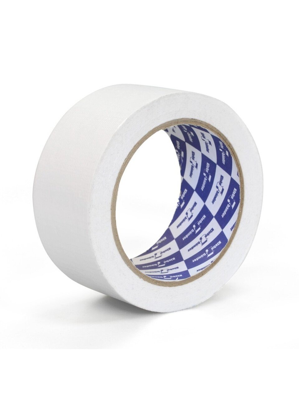 Скотч армированный Klebebander 50 мм x 50 м, белый, односторонний, лента для ремонта