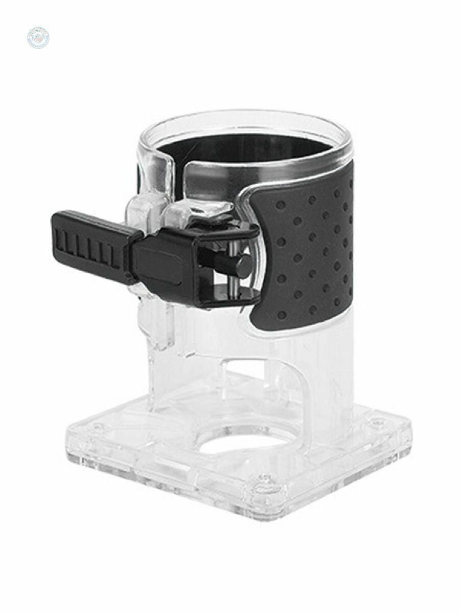 Прозрачное основание электрического триммера для фрезера по дереву универсальная замена база RT0701C WU601 кромкообрезная машина обзорная пластиковая подставка для точного фрезерования