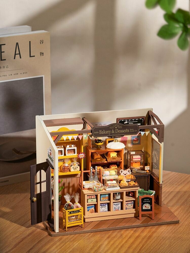 Подарочный Интерьерный конструктор, Rolife Румбокс Becka's Baking House, DG161
