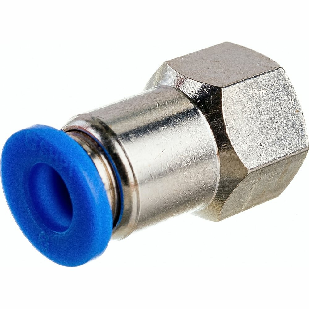Фитинг быстросъемный 12мм x 1/8 дюйма (внутр резьба) для пневмошлангов