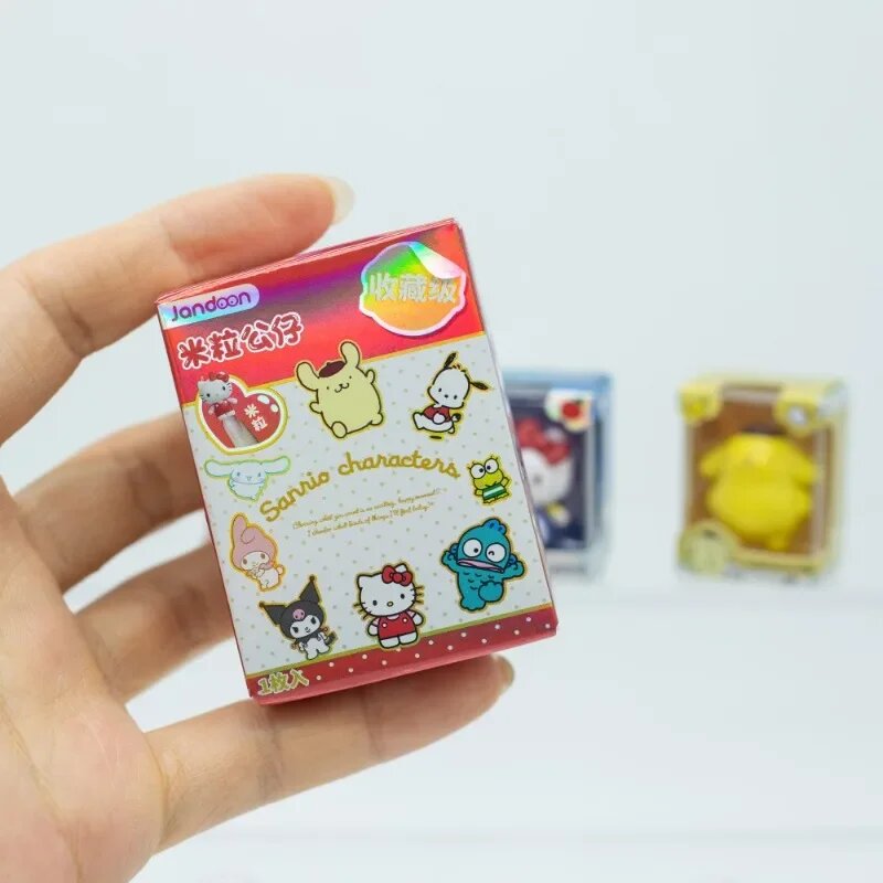 Мини-фигурки Sanrio blind box Hello Kitty, Pochacco, Pom Purin, Kuromi