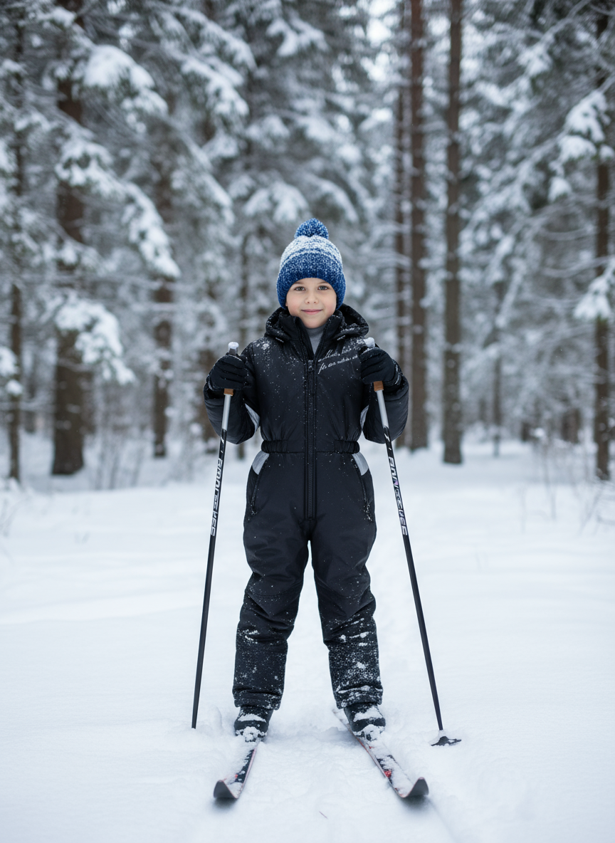 Комбинезон утеплённый