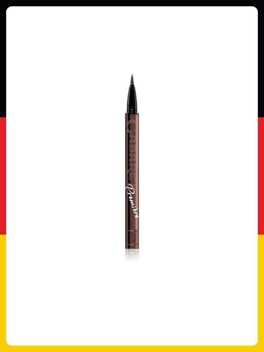 Подводка для глаз Vivienne Sabo Cabaret Premiere Felt-Tip Eyeliner Waterproof 02 Brown
