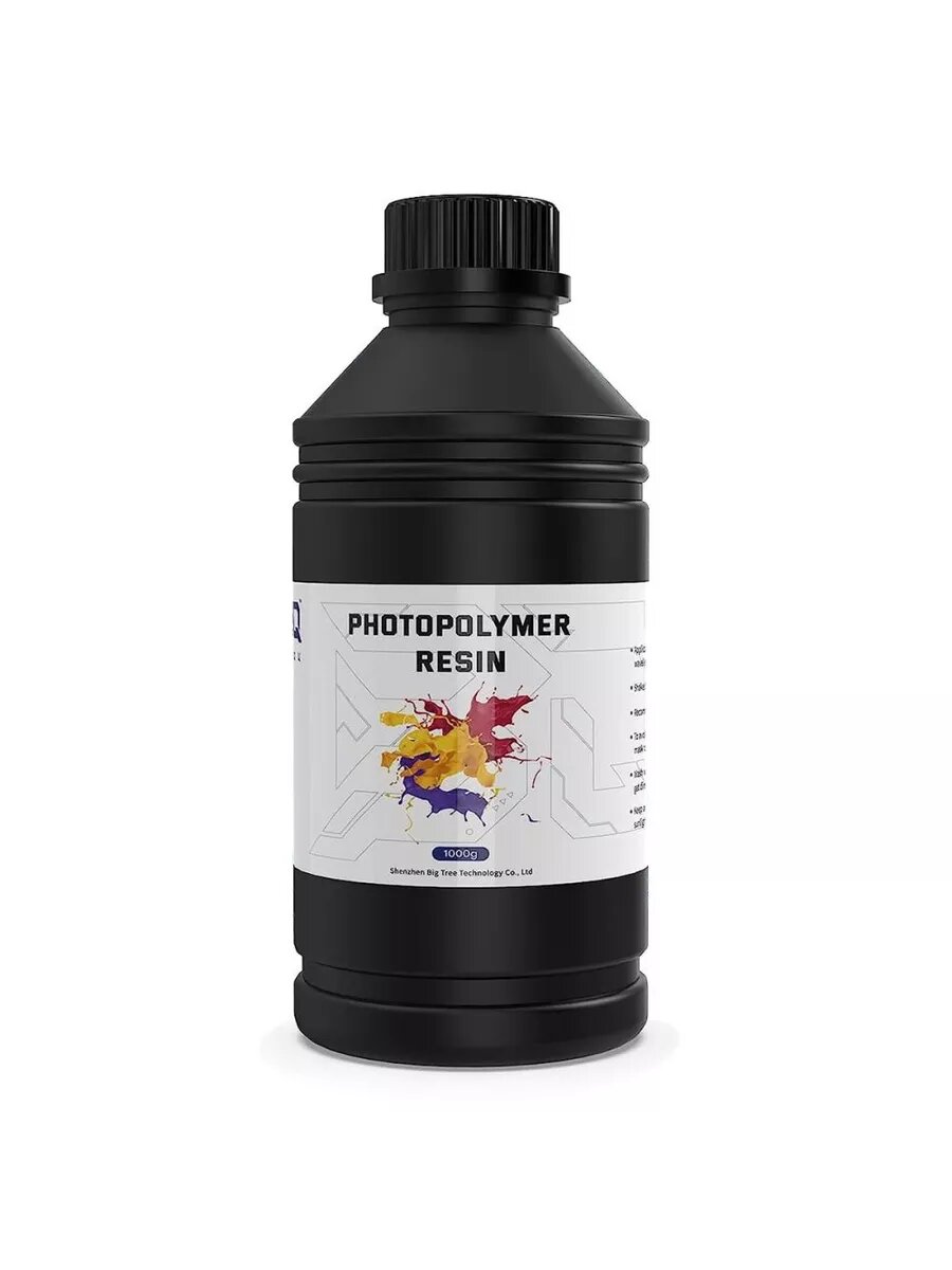 Пластик для 3D принтера ABS Resin Gray 1000ML
