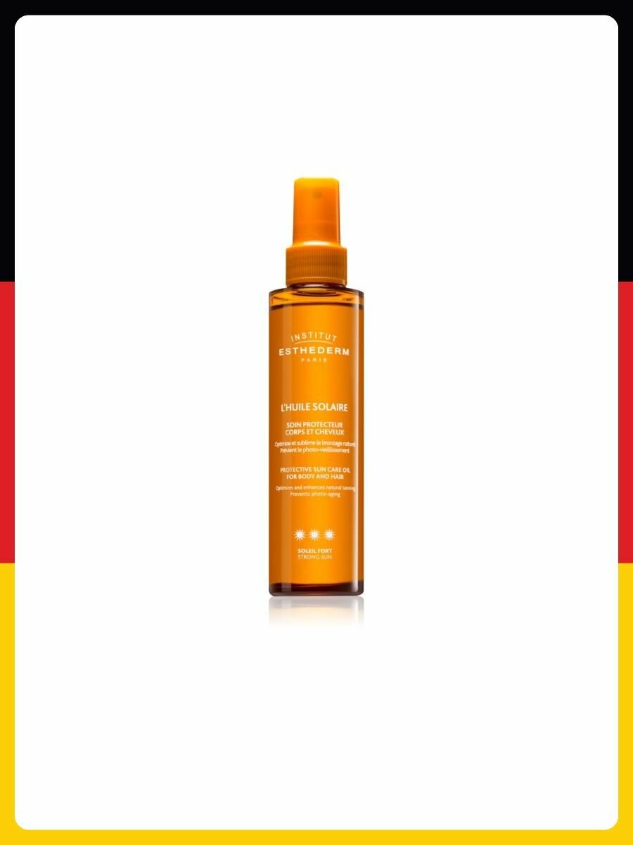 Средство солнцезащитное Institut Esthederm Adaptasun Sun Care Oil Extreme Sun sun oil for body and hair, high UV protection, 150 мл