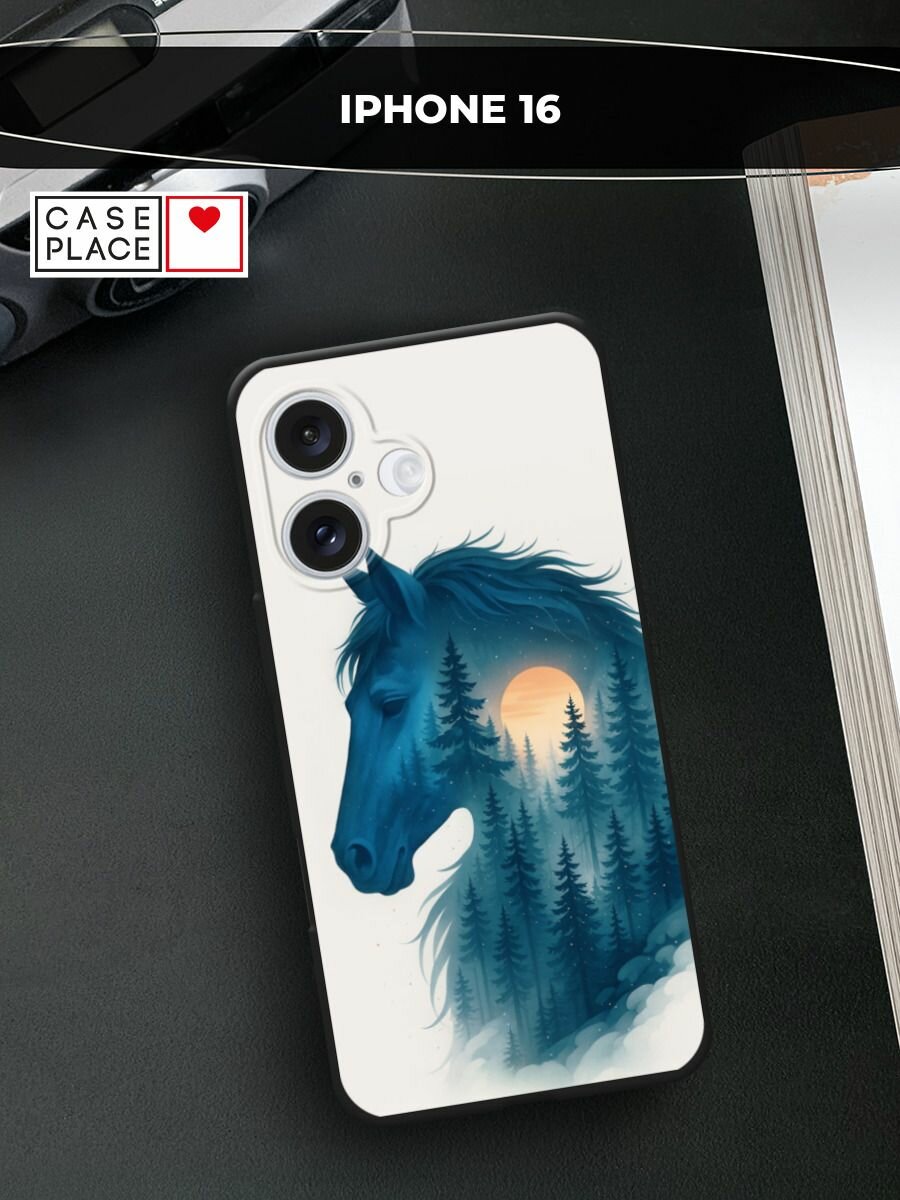Черный матовый чехол на Xiaomi Redmi Note 13R/Redmi 13/Poco M6 4G/M6 Plus с принтом Паттерн бежевый леопард