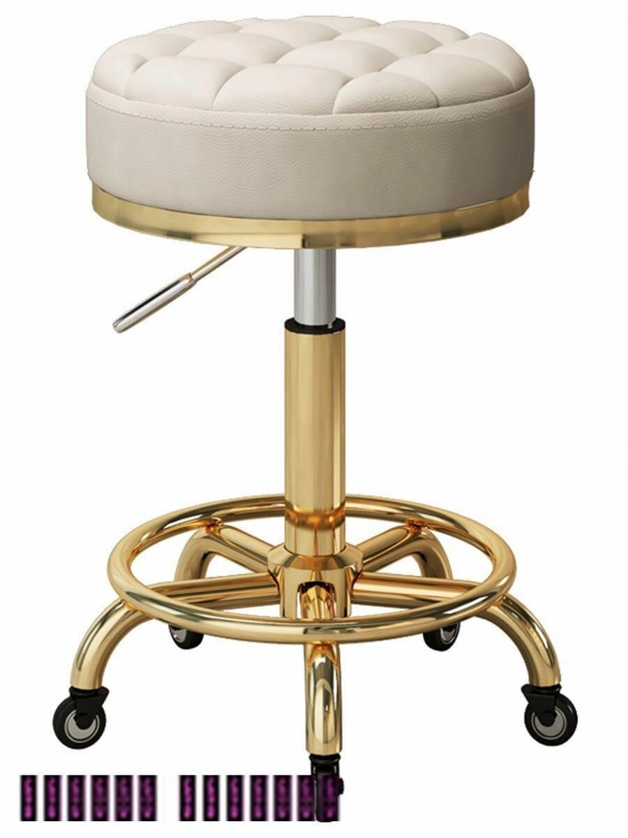 Стул мастера, Искусственная кожа, Белыйdp