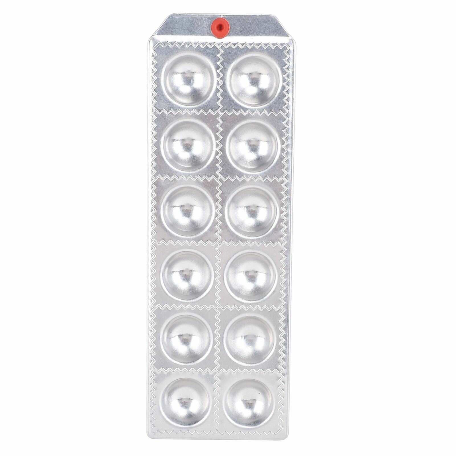 Круглый алюминиевый пресс для равиоли на 12 отверстий быстрая очистка и экономия времени