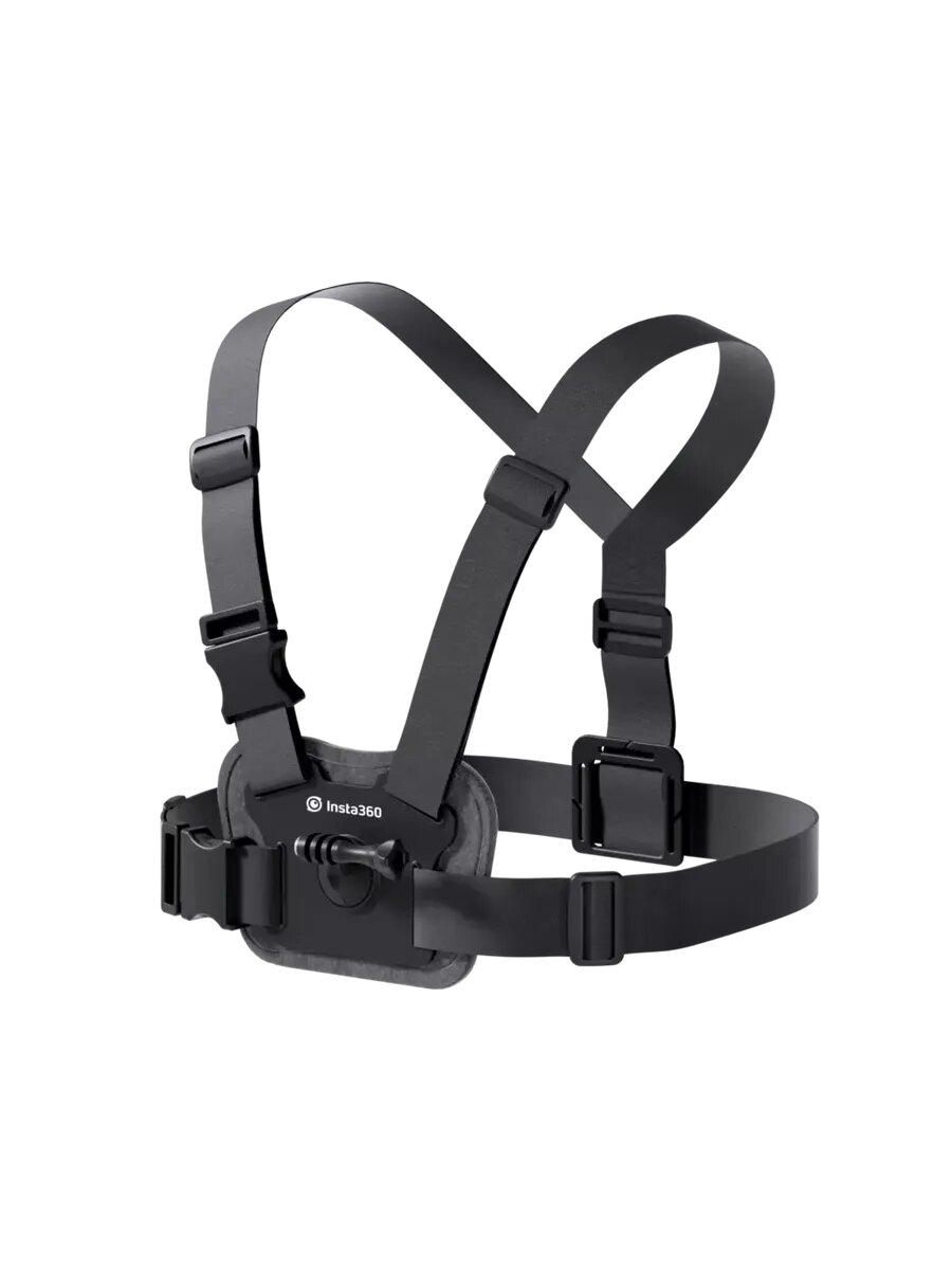Крепление Insta360 "Chest strap", на грудь, для экшн-камер, пластик/нейлон — фото 1