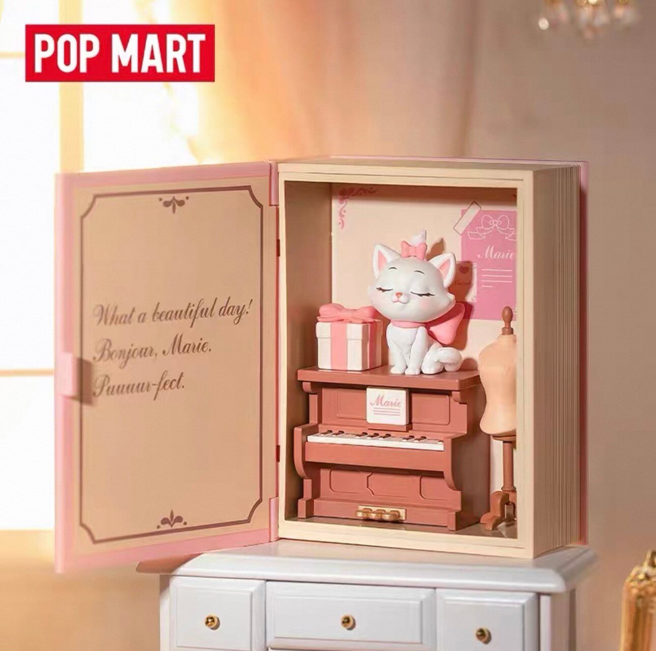 Коллекционные куклы, Pop Mart, Disney 100, классические сказочные коробки-занавески.